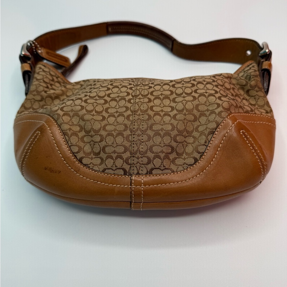 Coach Signature Micro Cc Vintage Mini Hobo - Gem